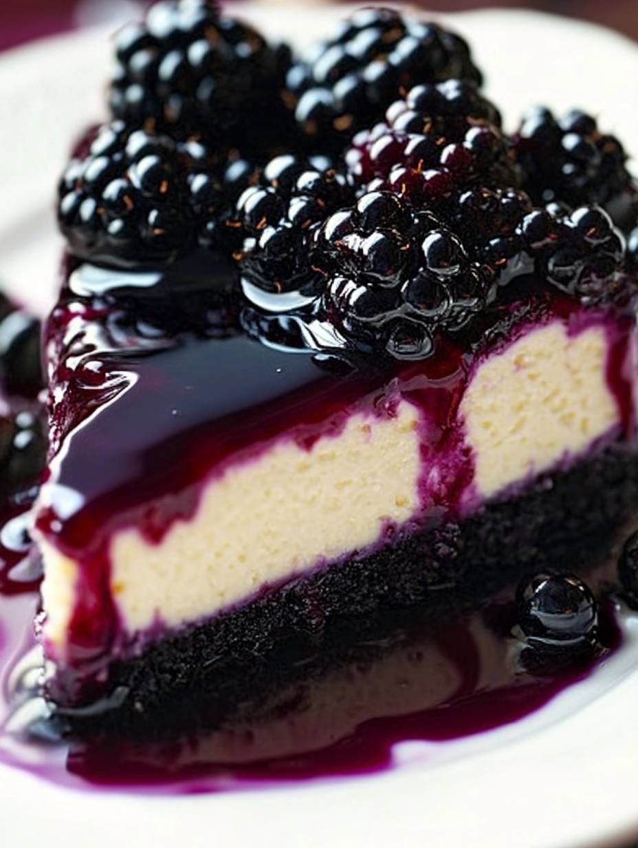 Blackberry Cheesecake - Newsile
