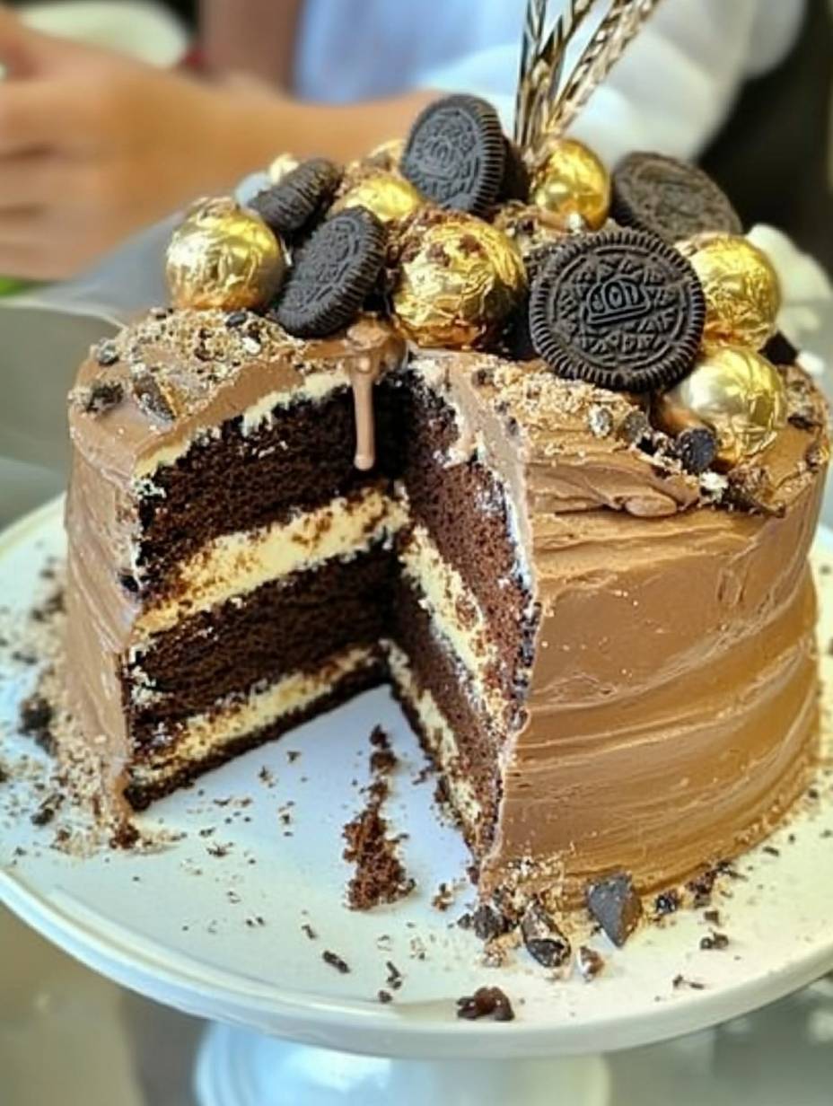 Ferrero Rocher & Oreo Dream Cake - Newsile
