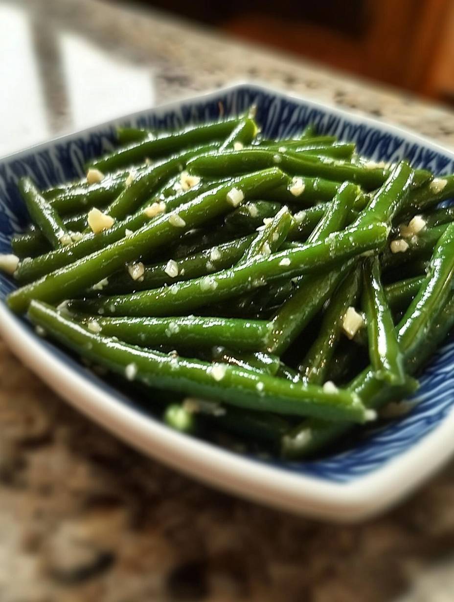 Garlic Butter Green Beans - Newsile