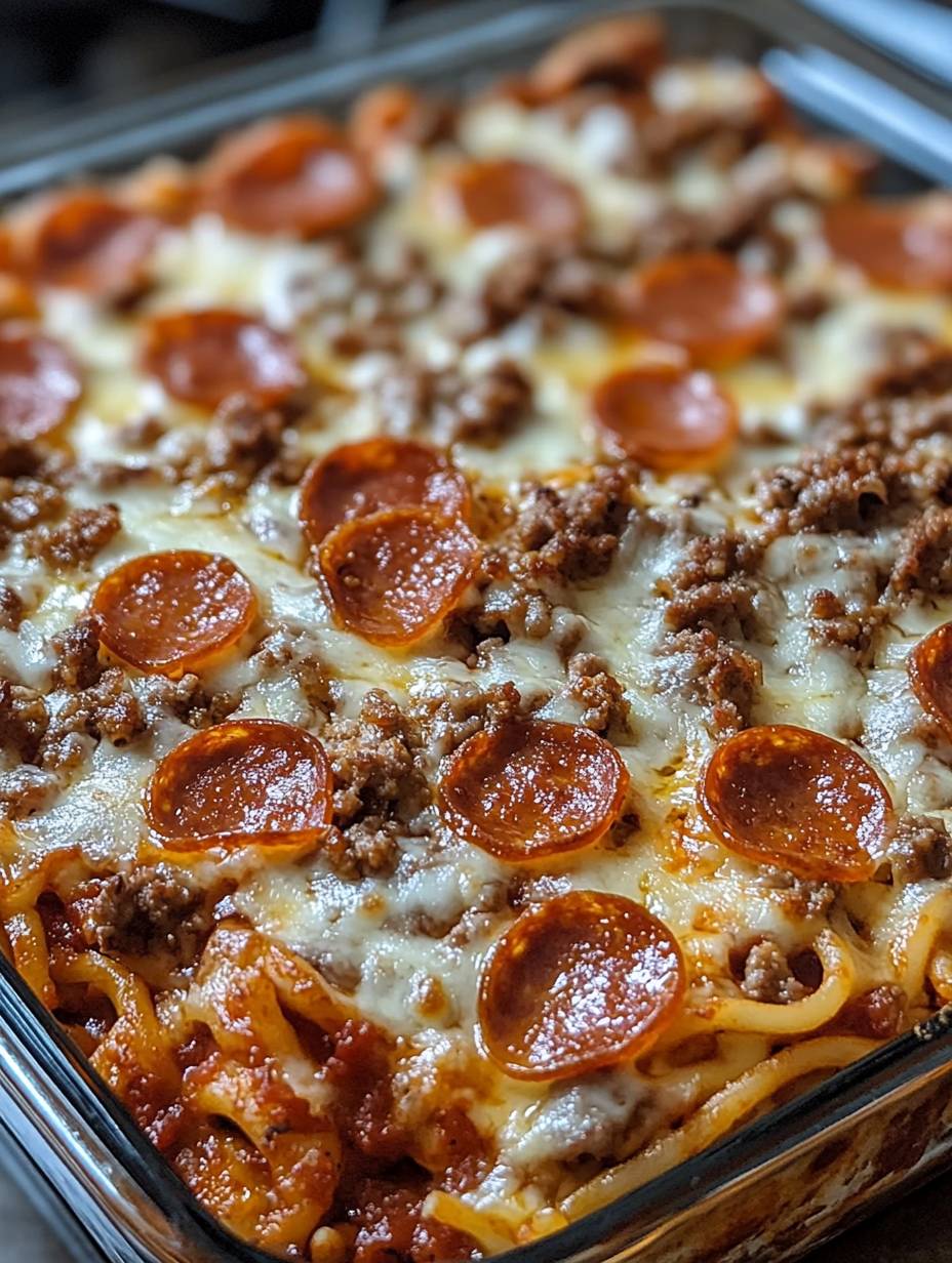 Ultimate Meat Lovers Pizza Casserole - Newsile