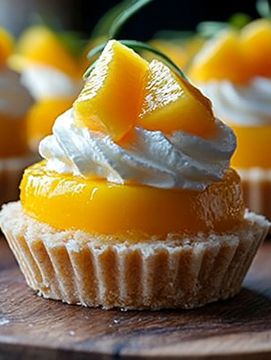 Mini Mango Cheesecakes (Eggless and No-Bake) - Newsile