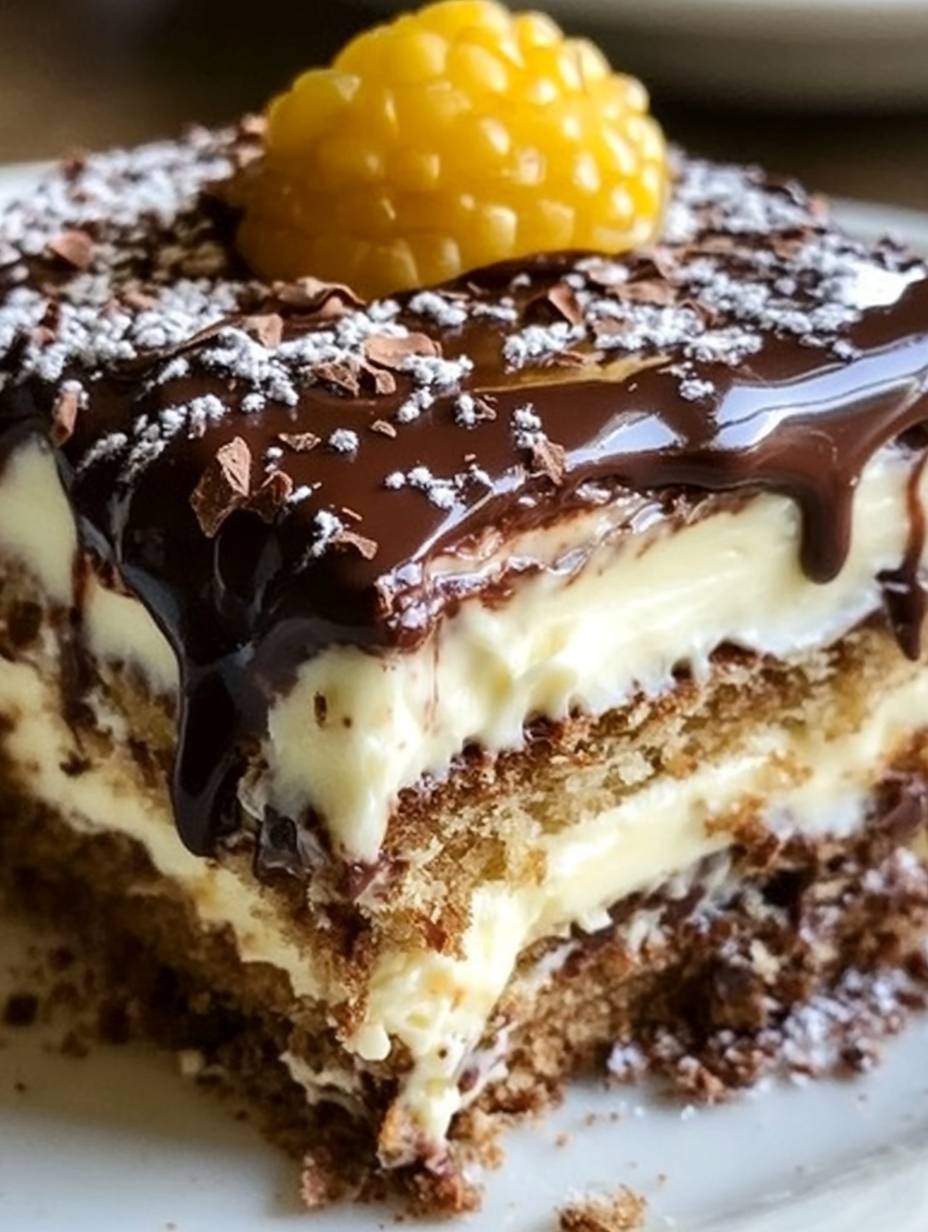No-Bake Chocolate Eclair Cake - Newsile