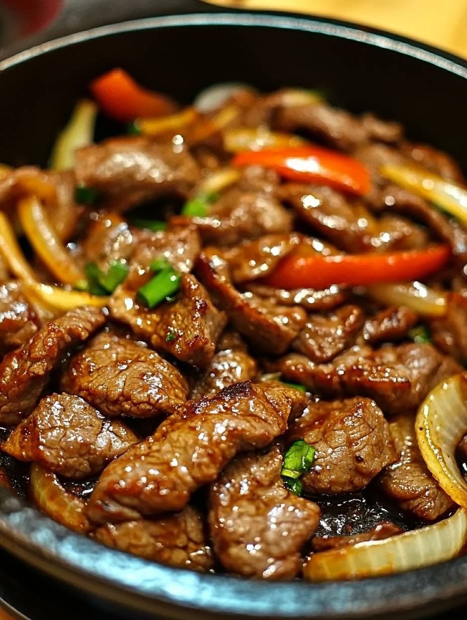 best Sizzling Chinese Pepper Steak with Onions - Newsile