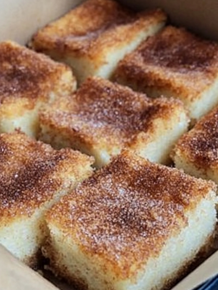 Cinnamon Churro Cheesecake Bars - Newsile