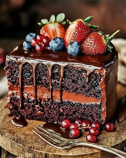 Easy Melt-and-Mix Chocolate Mud Cake - Newsile