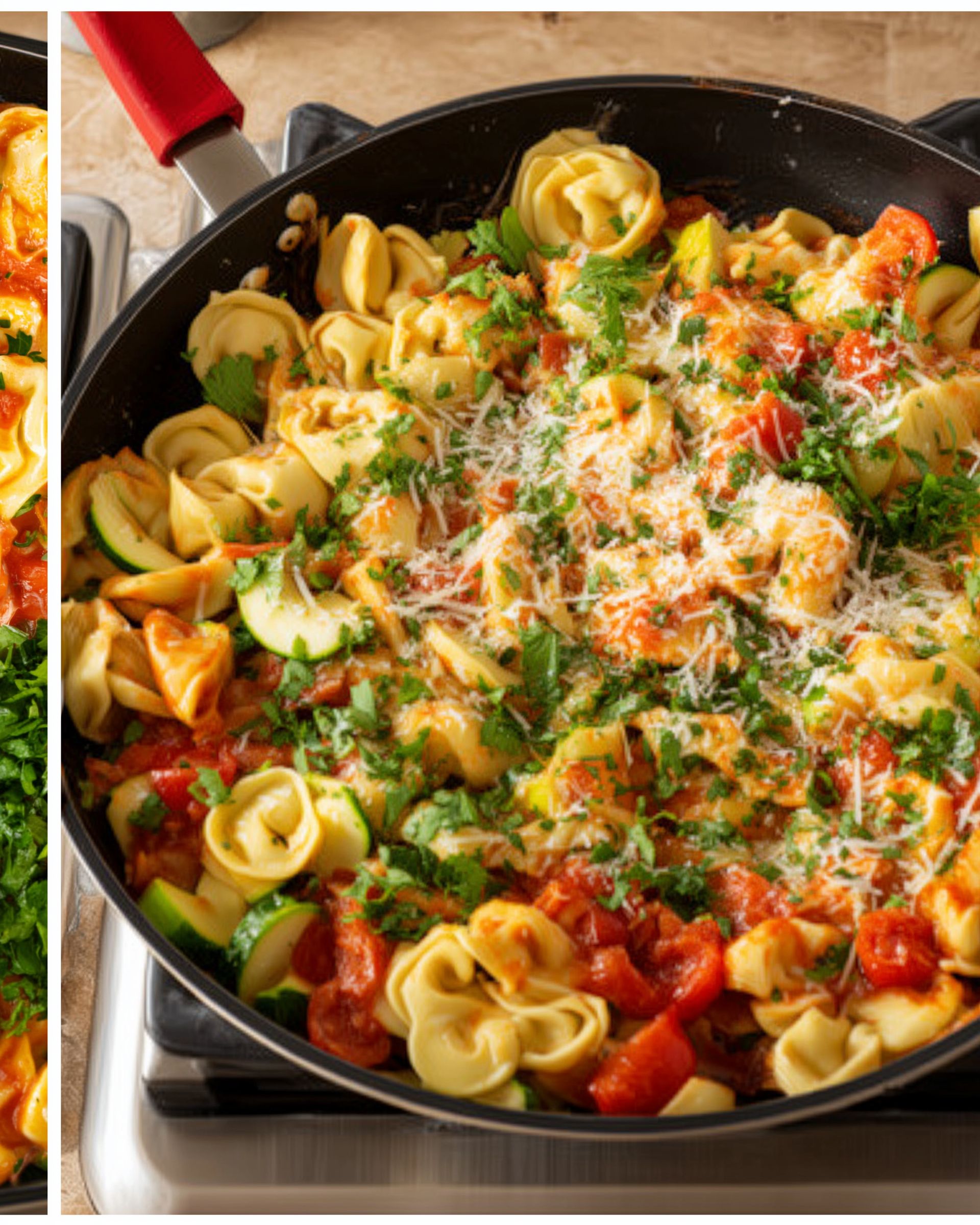 Cheese Tortellini with Summer Veggies - Newsile