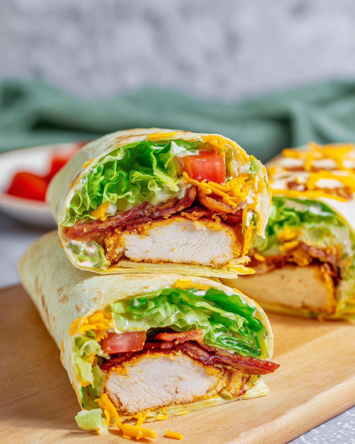 Chicken Bacon Ranch Wrap - Newsile