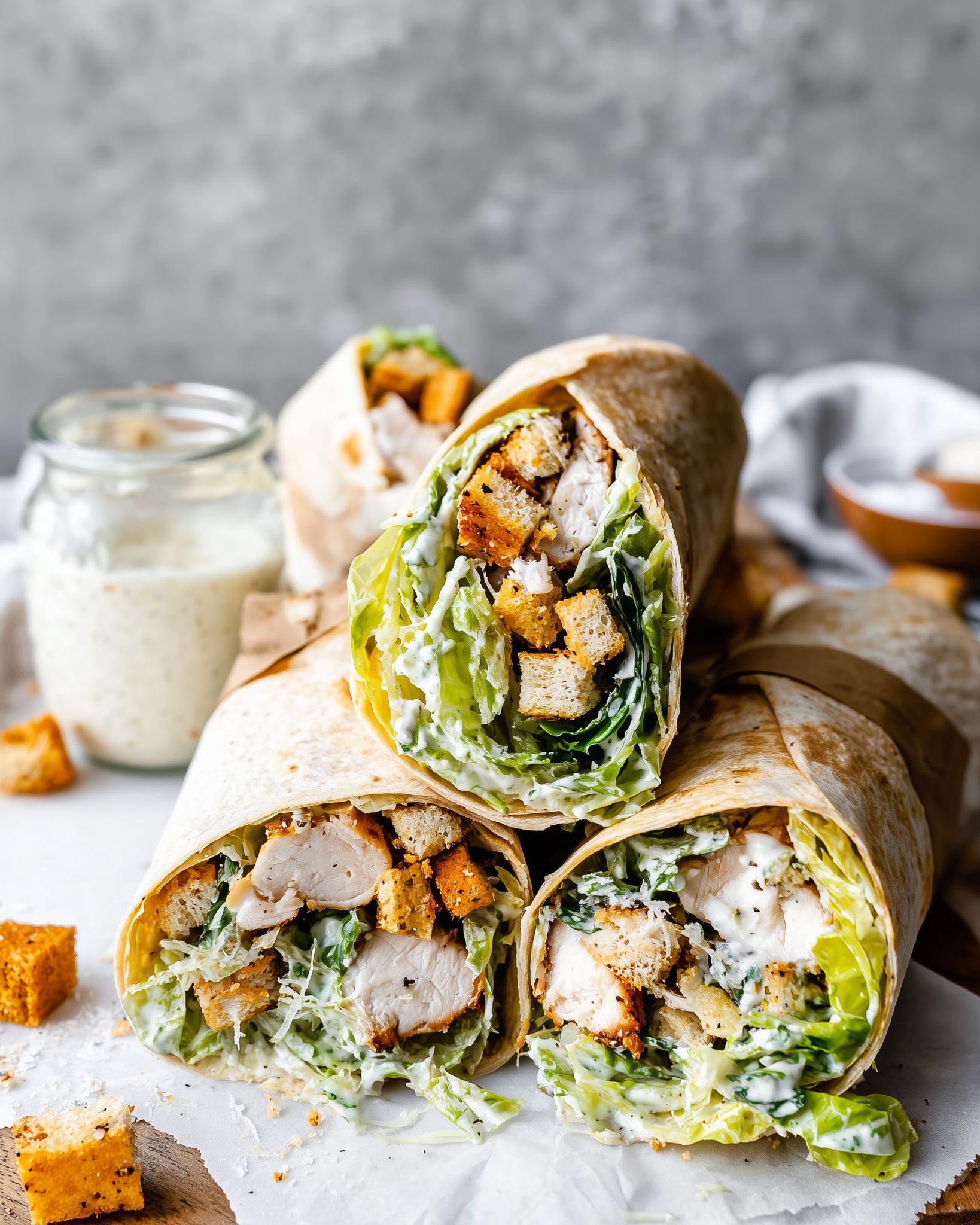 Chicken Caesar Wrap - Newsile