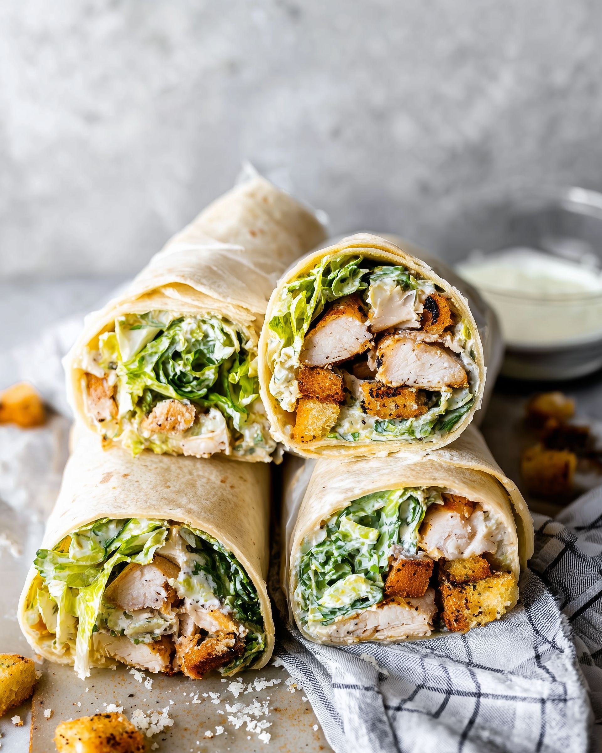Chicken Caesar Wrap - Newsile