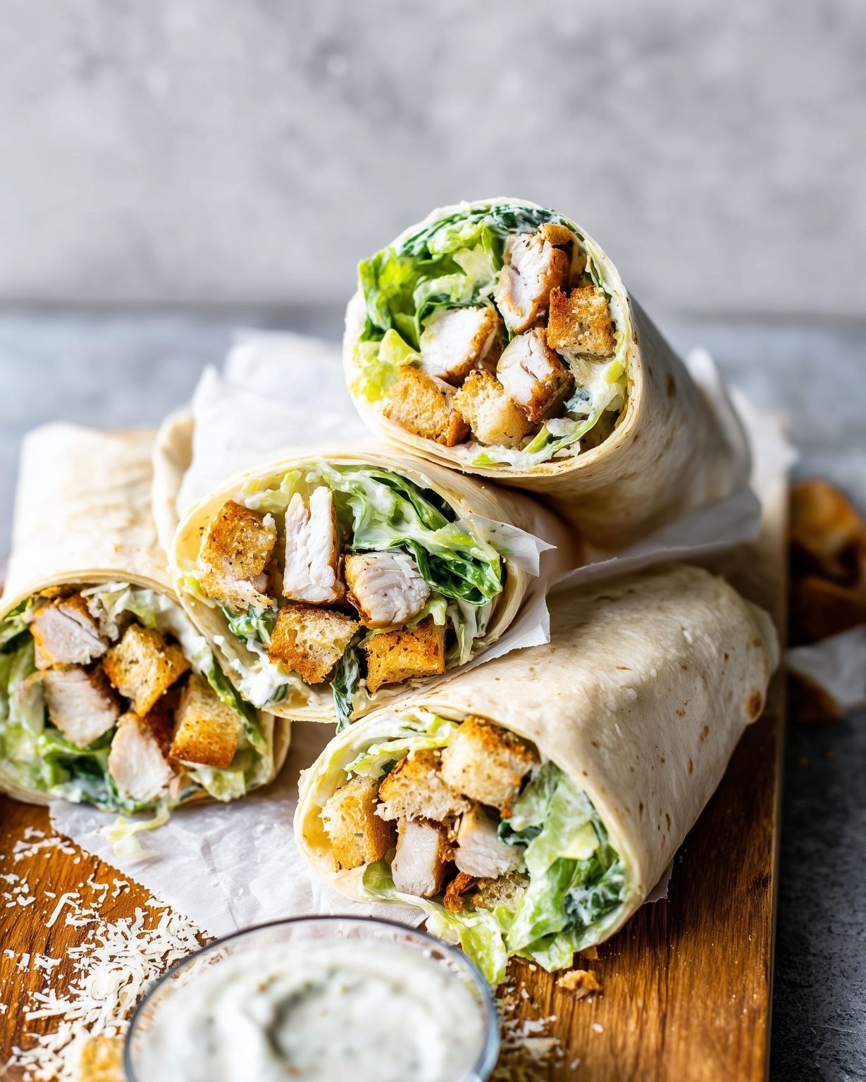 Chicken Caesar Wrap - Newsile