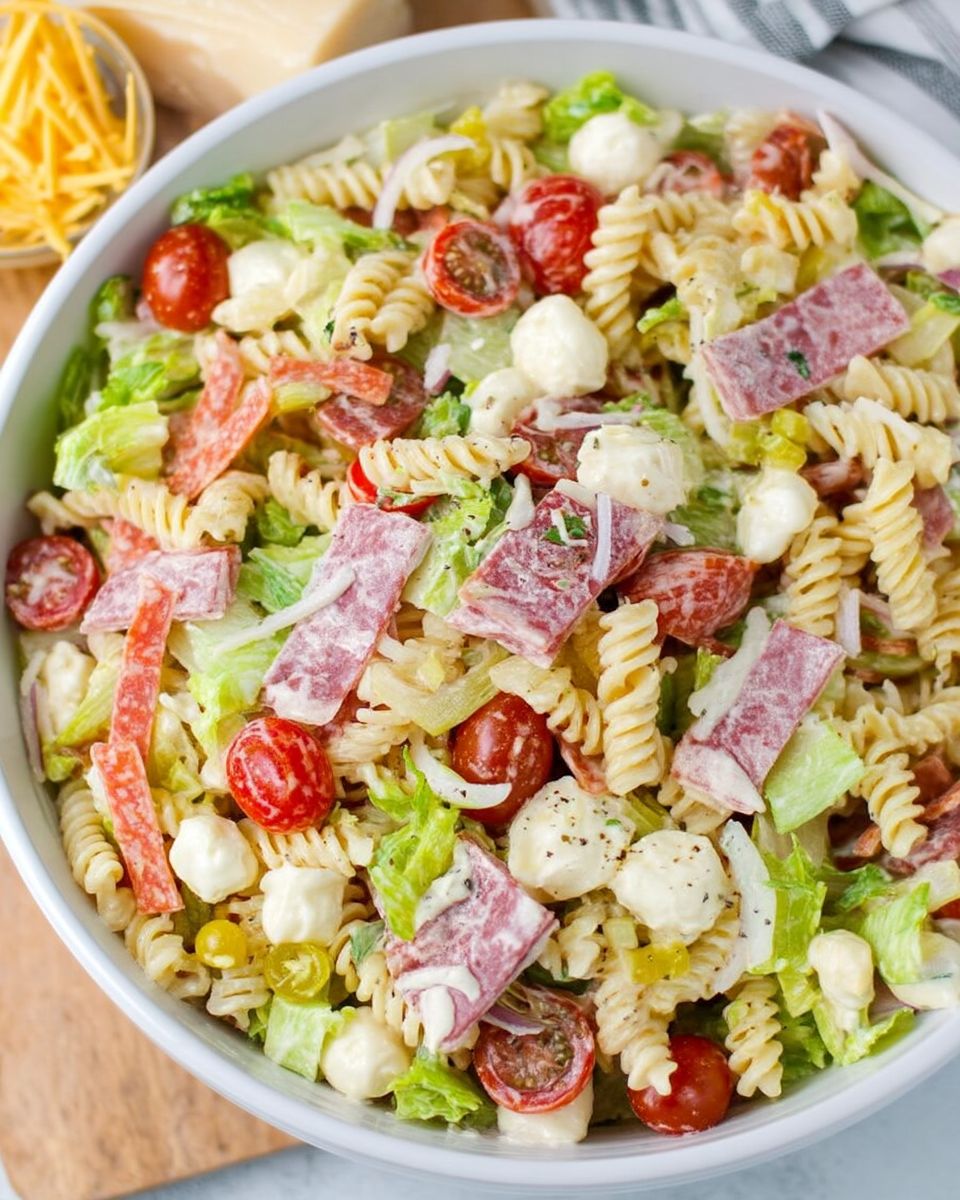 Italian Grinder Pasta Salad: A Savory and Satisfying Dish - Newsile