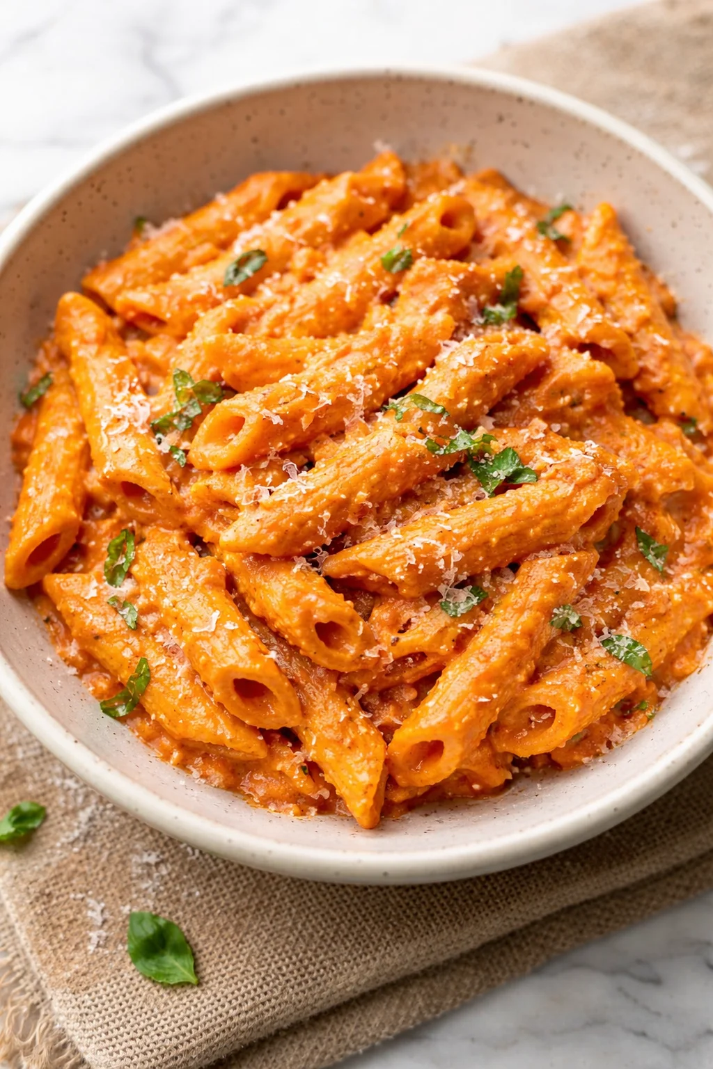 Tomato Goat Cheese Pasta
